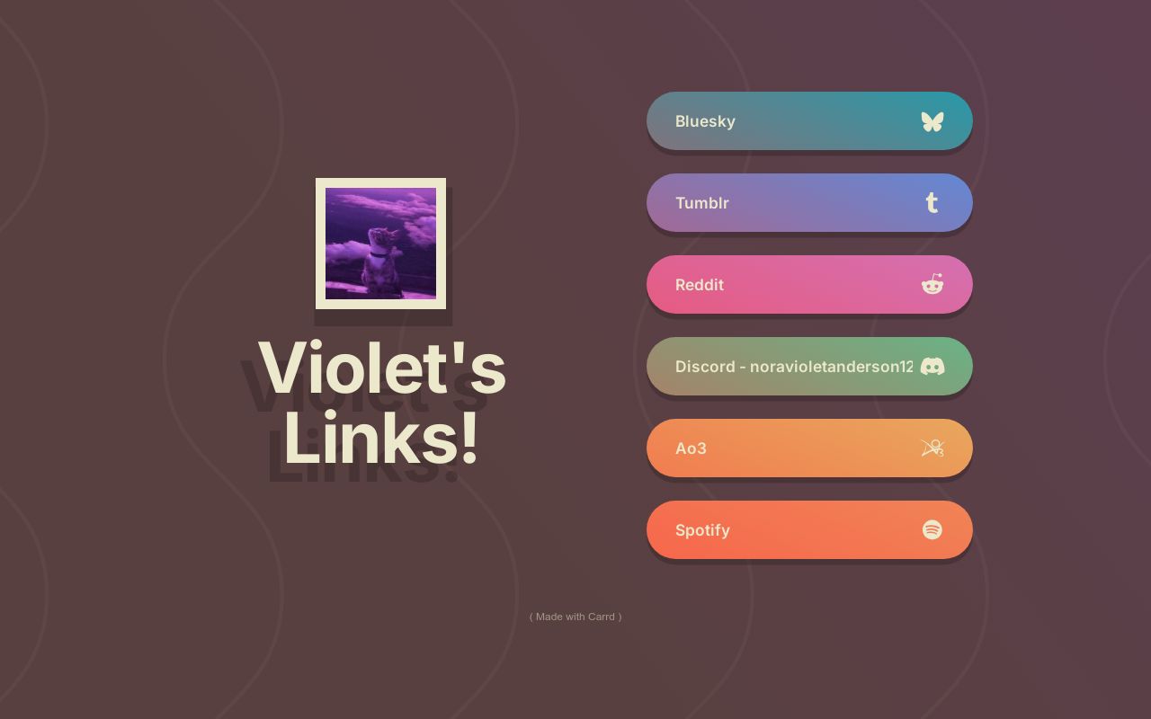 Violet's Links!